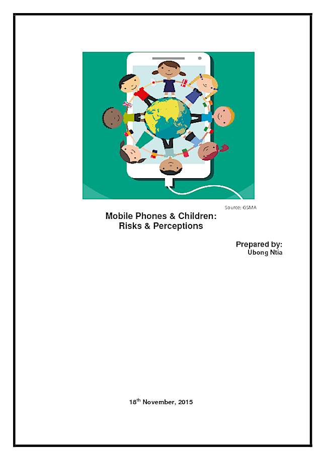 Mobile Phones Children - Risks and Perceptions | Afribary