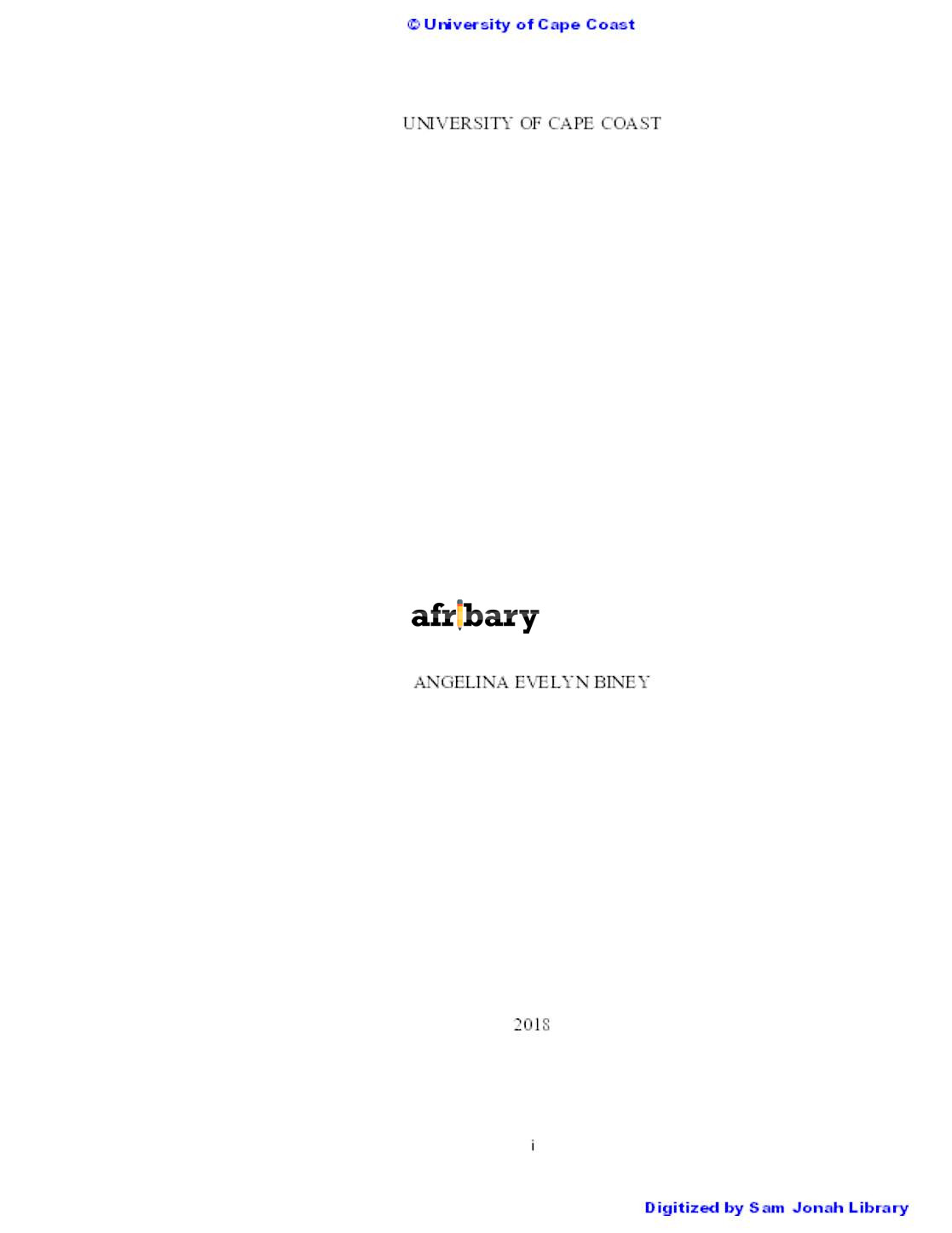 Customer Relationship Management And Customer Deposit Mobilization At ...