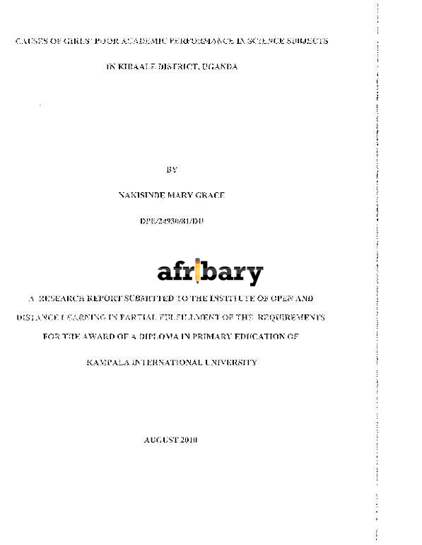 Hiv/aids and social development of children aged 4- 6 years in kiviu ...