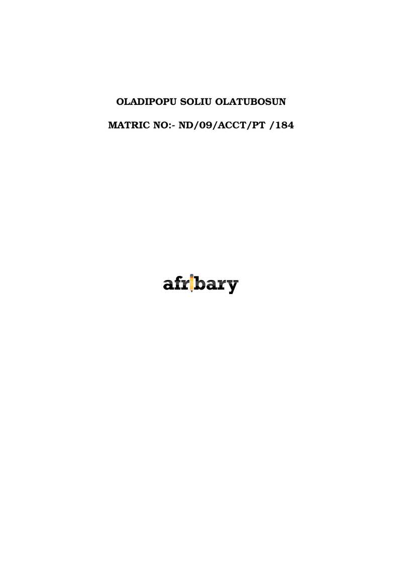 The Importance Of Cost Accounting Afribary