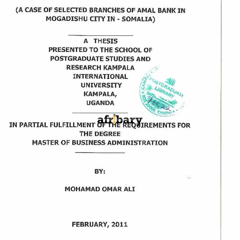 Assessment Of the Relationship Between Product Quality and Sales of ...