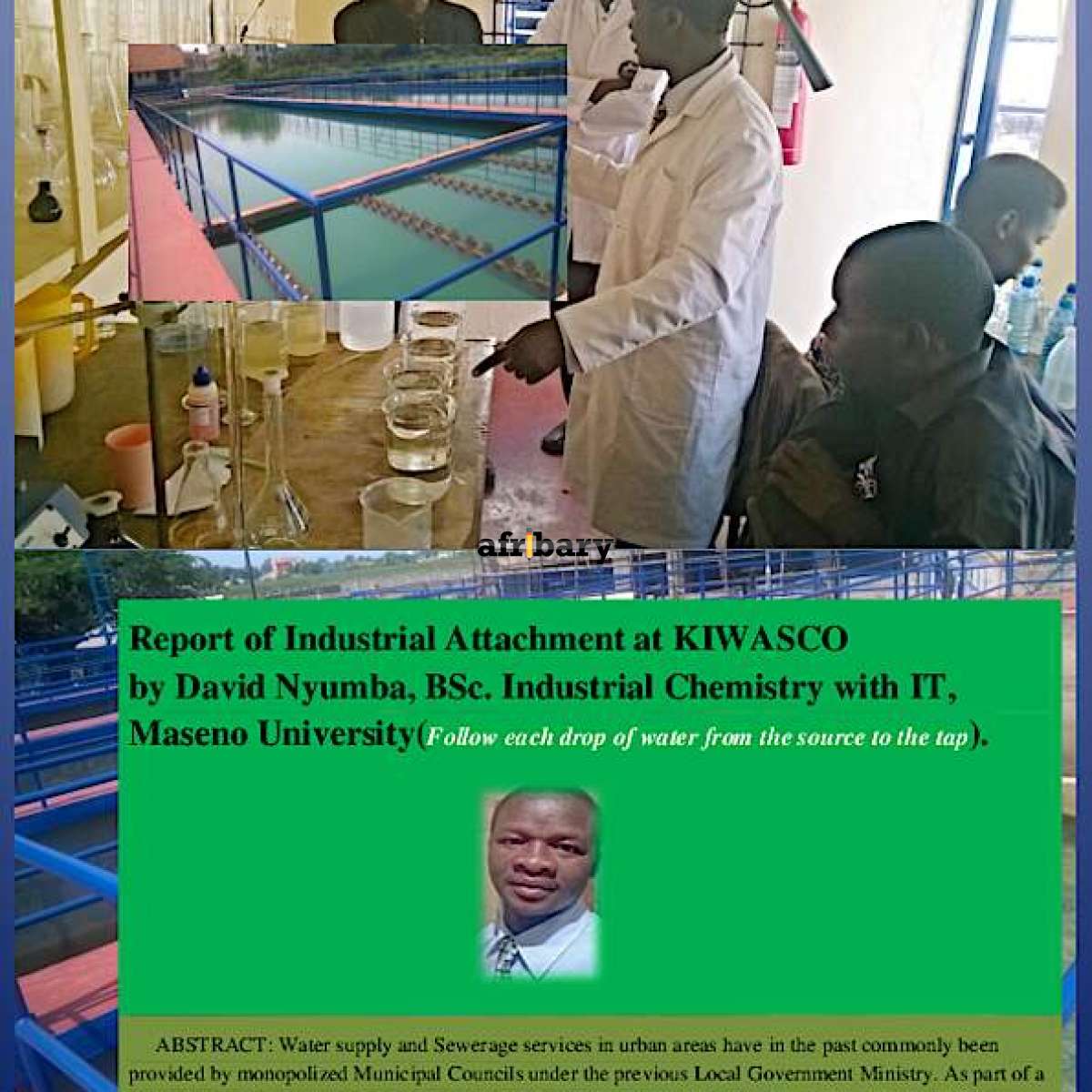 Water Treatment and Purification Process: A Case Study of KIWASCO ...