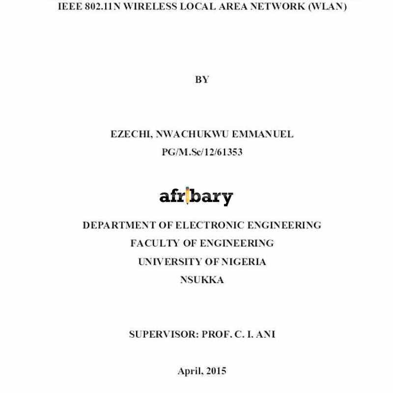 Performance Analysis Of Frame Aggregation Based Ieee 80211n Wireless Local Area Network Wlan 