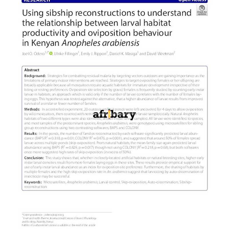 Using sibship reconstructions to understand the relationship between ...