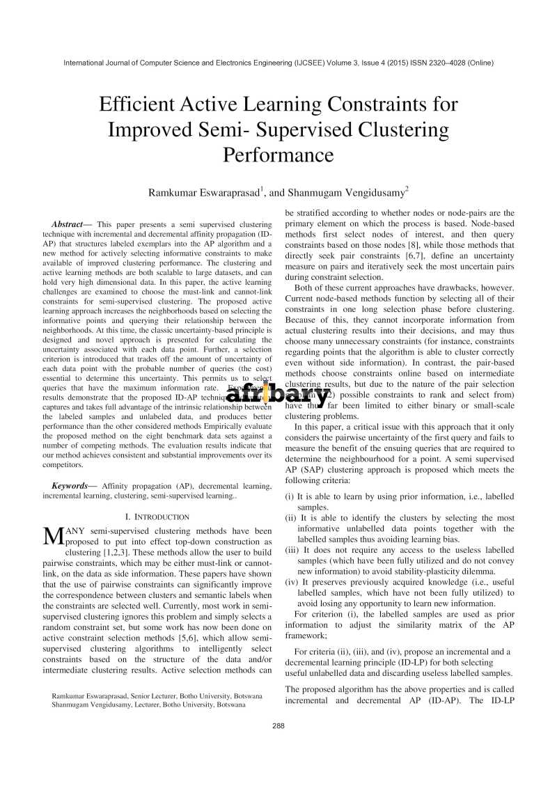 Efficient Active Learning Constrains For Improved Semi Supervised 4259